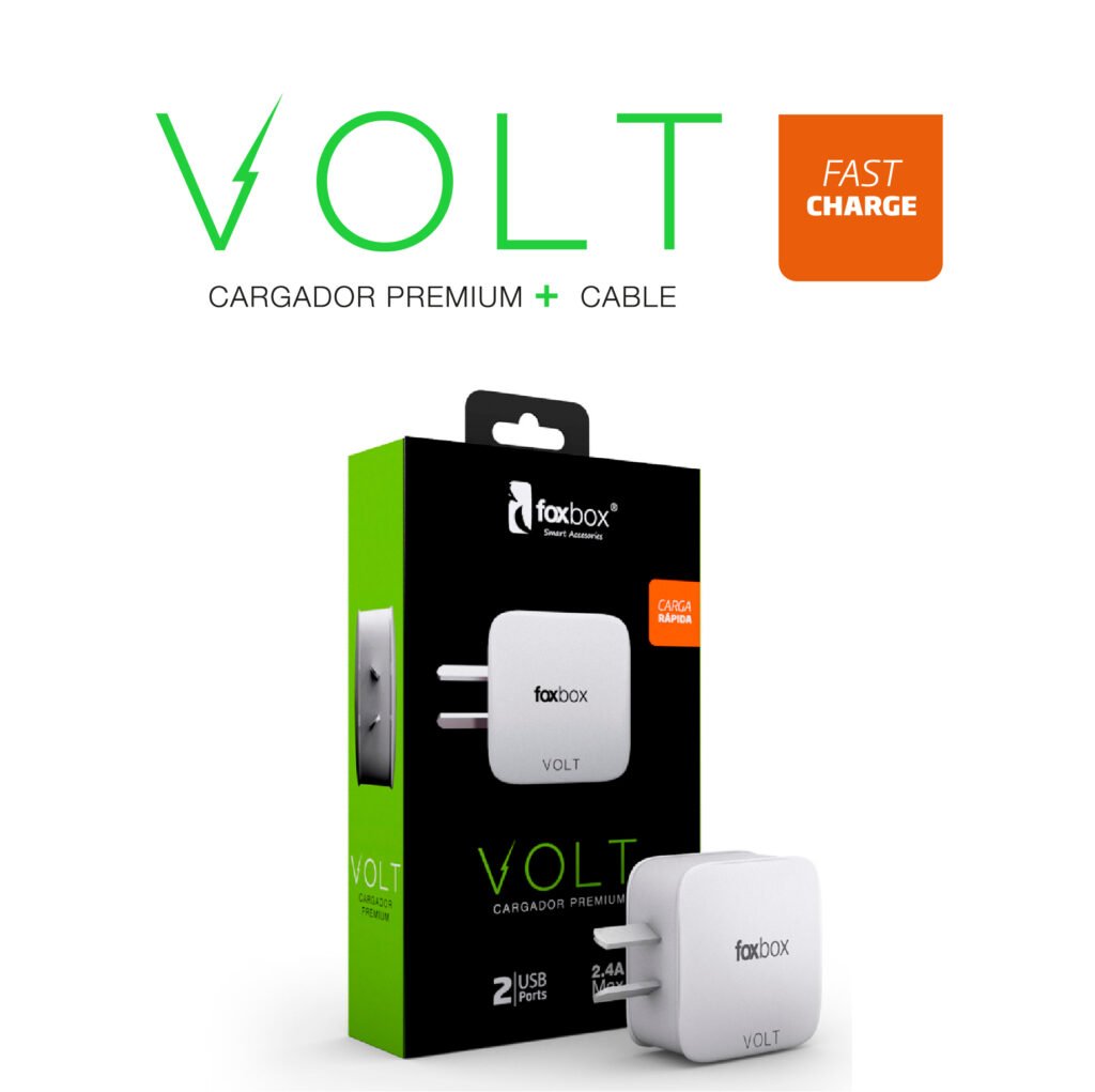Powerbank Energy Charge 12000 - Foxbox Más rápido y eficiente